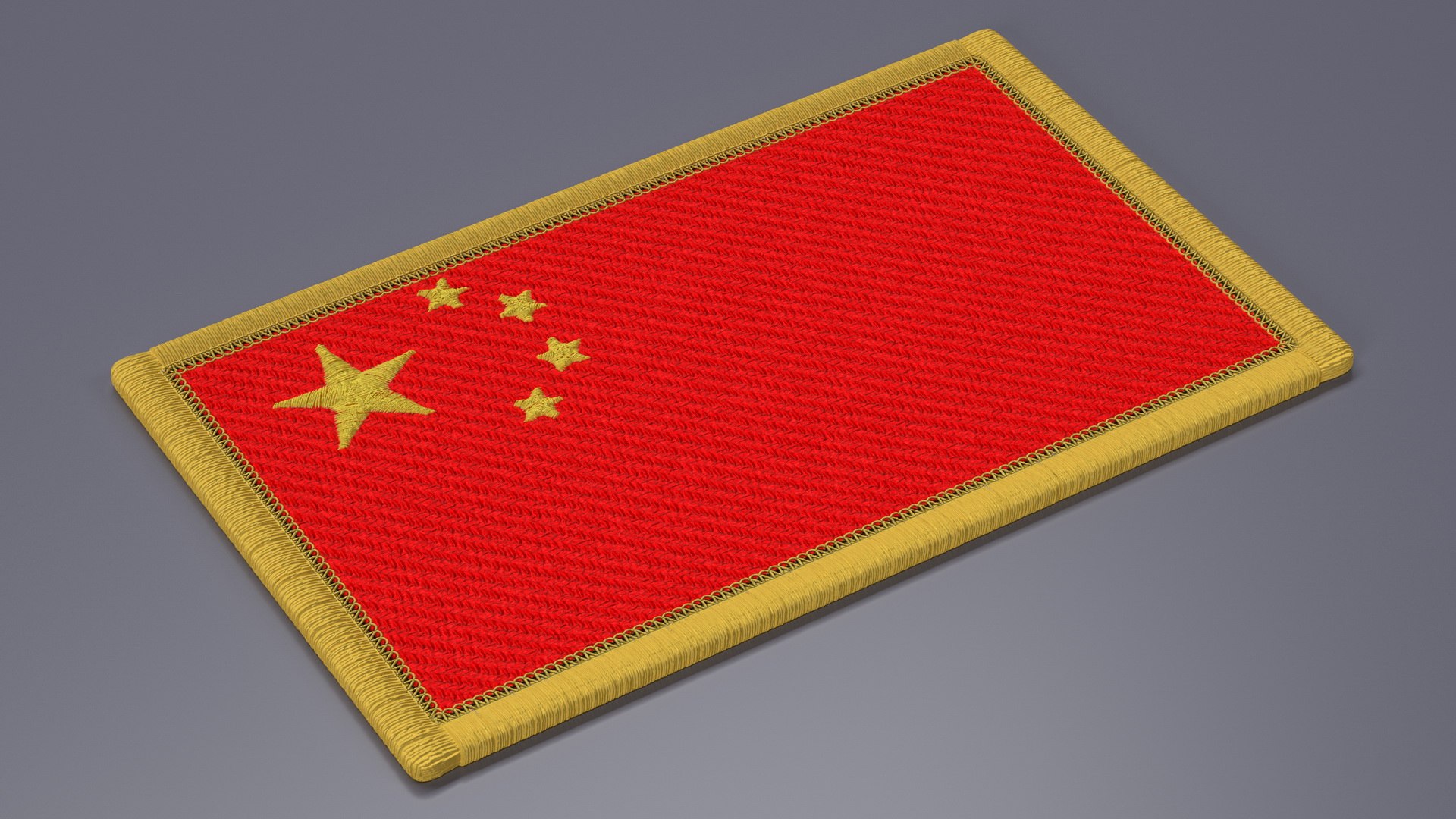 China Flag Patch 3D - TurboSquid 2201944