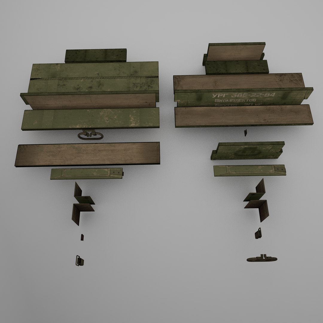 Free 3D Box Engine Unreal - TurboSquid 1572311