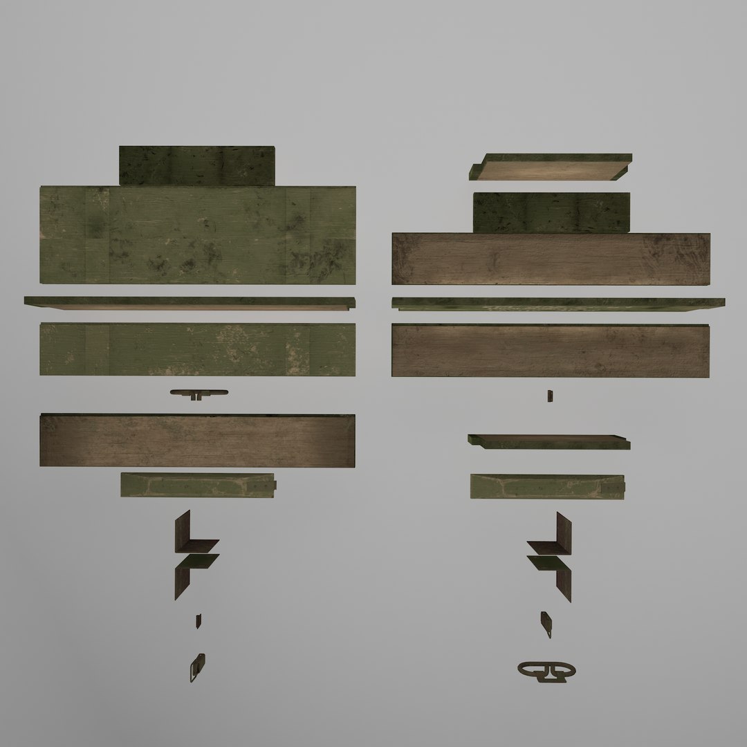 Free 3D Box Engine Unreal - TurboSquid 1572311