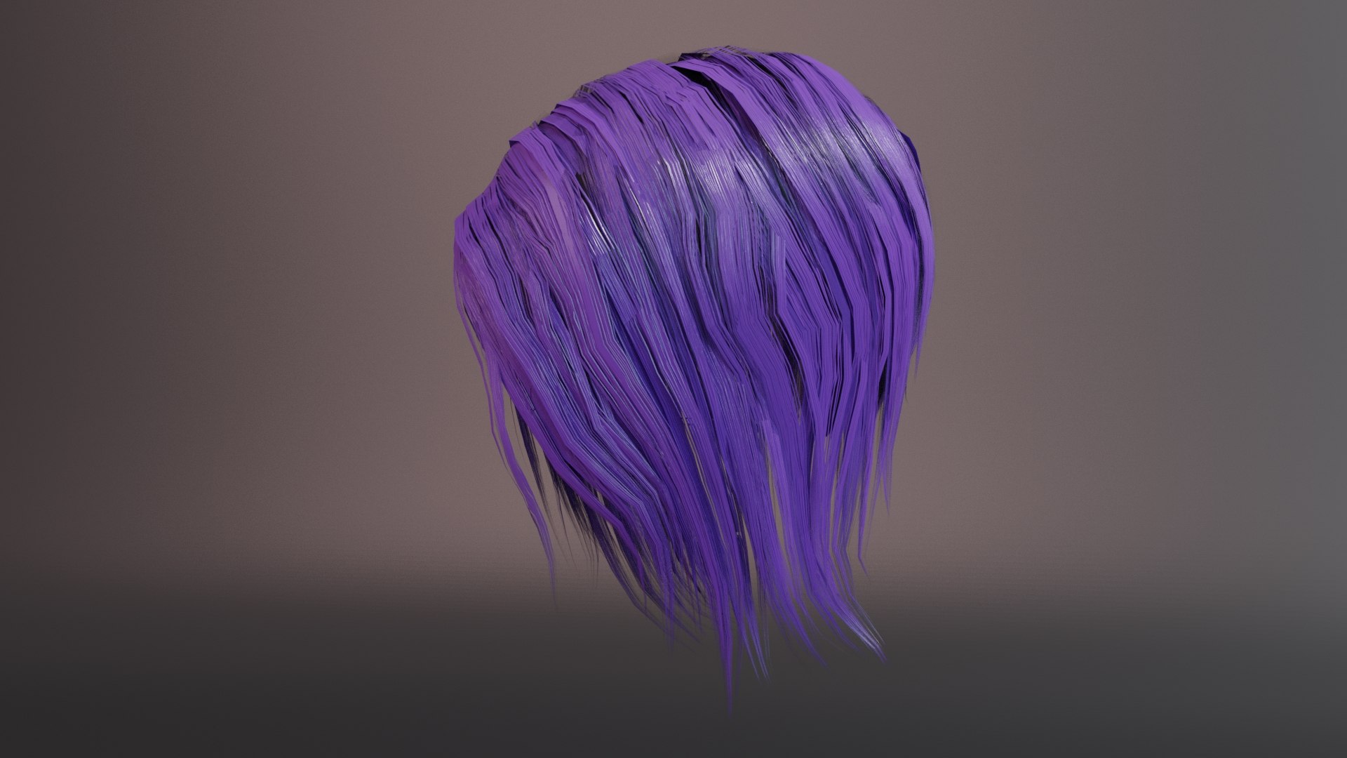 Elf Hair SEt Low-poly 3D Model - TurboSquid 1730989