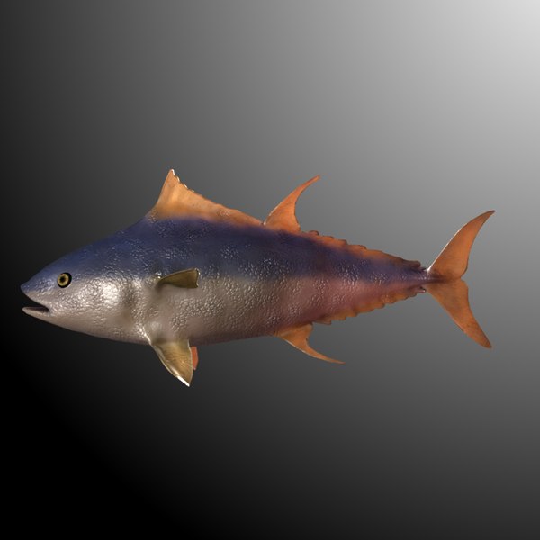 maya fish rigged