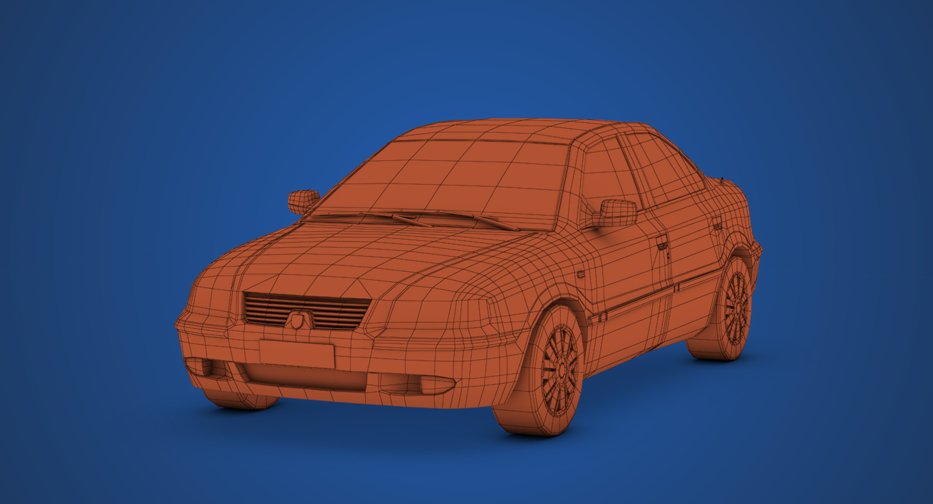 Samand - 3 Versions 3d Model