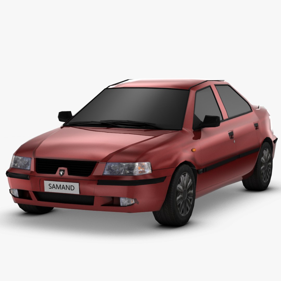 samand - 3 versions 3d model