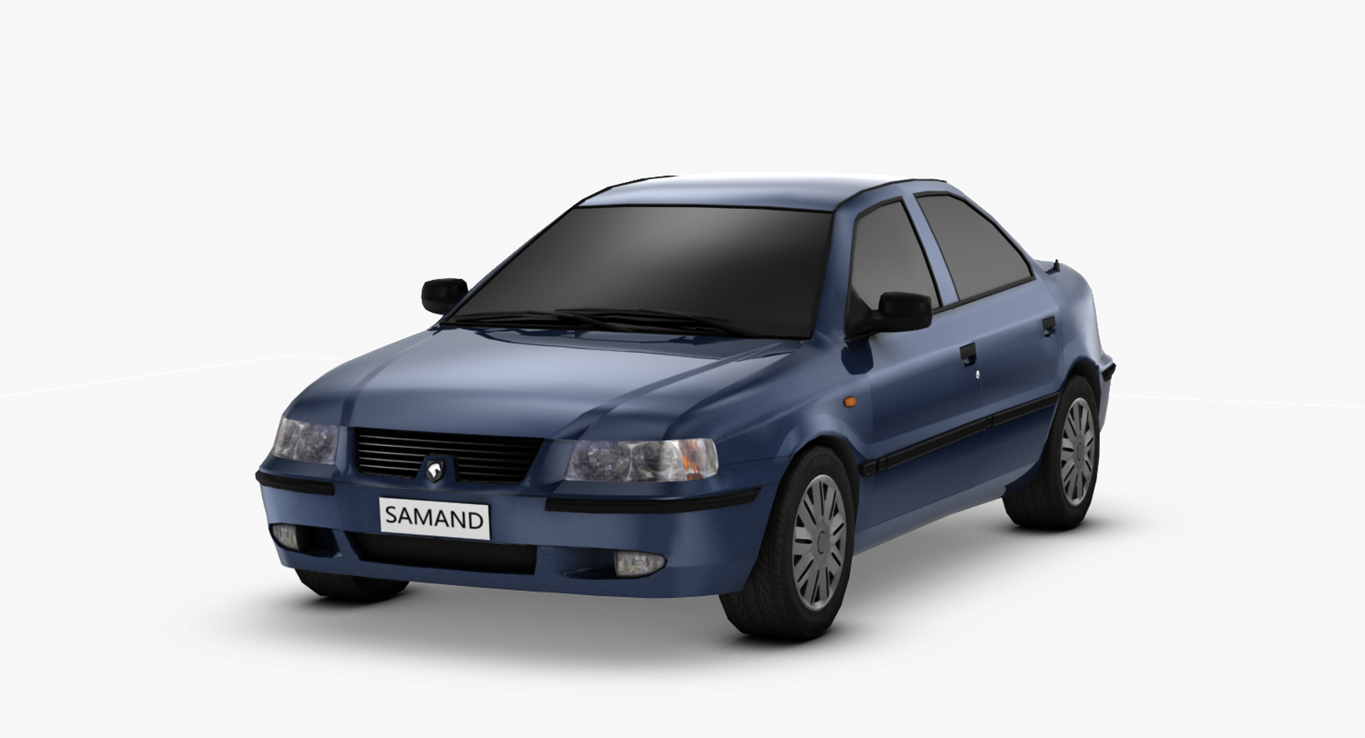 Samand - 3 Versions 3d Model