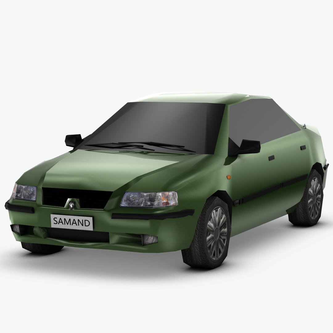 samand - 3 versions 3d model