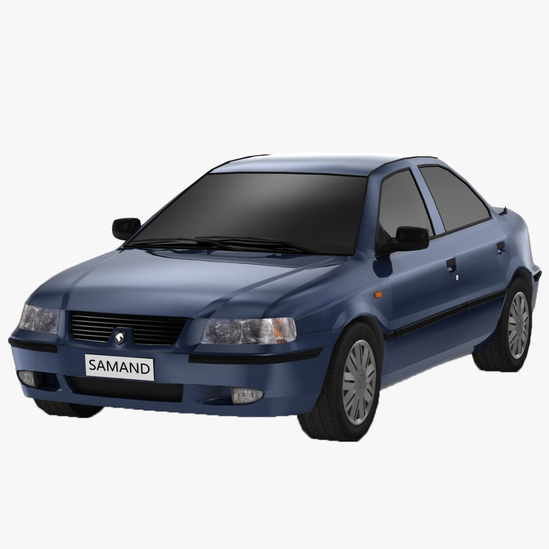 samand - 3 versions 3d model