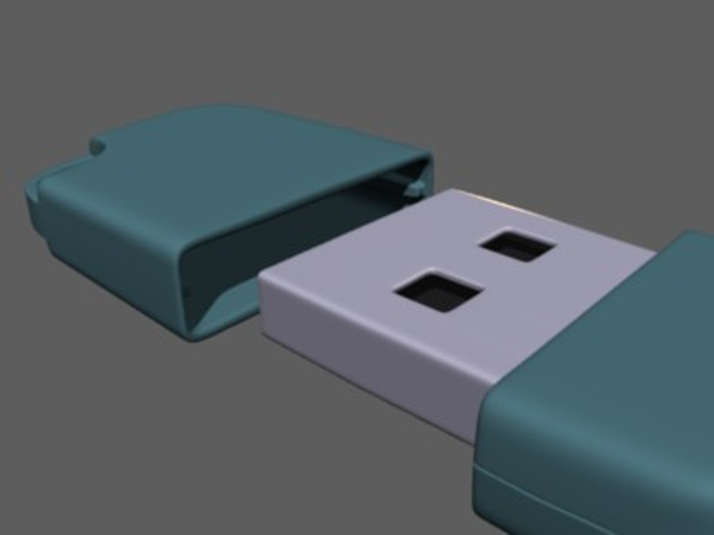 usb drive 3d obj