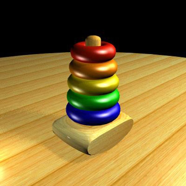 3d toy torus model
