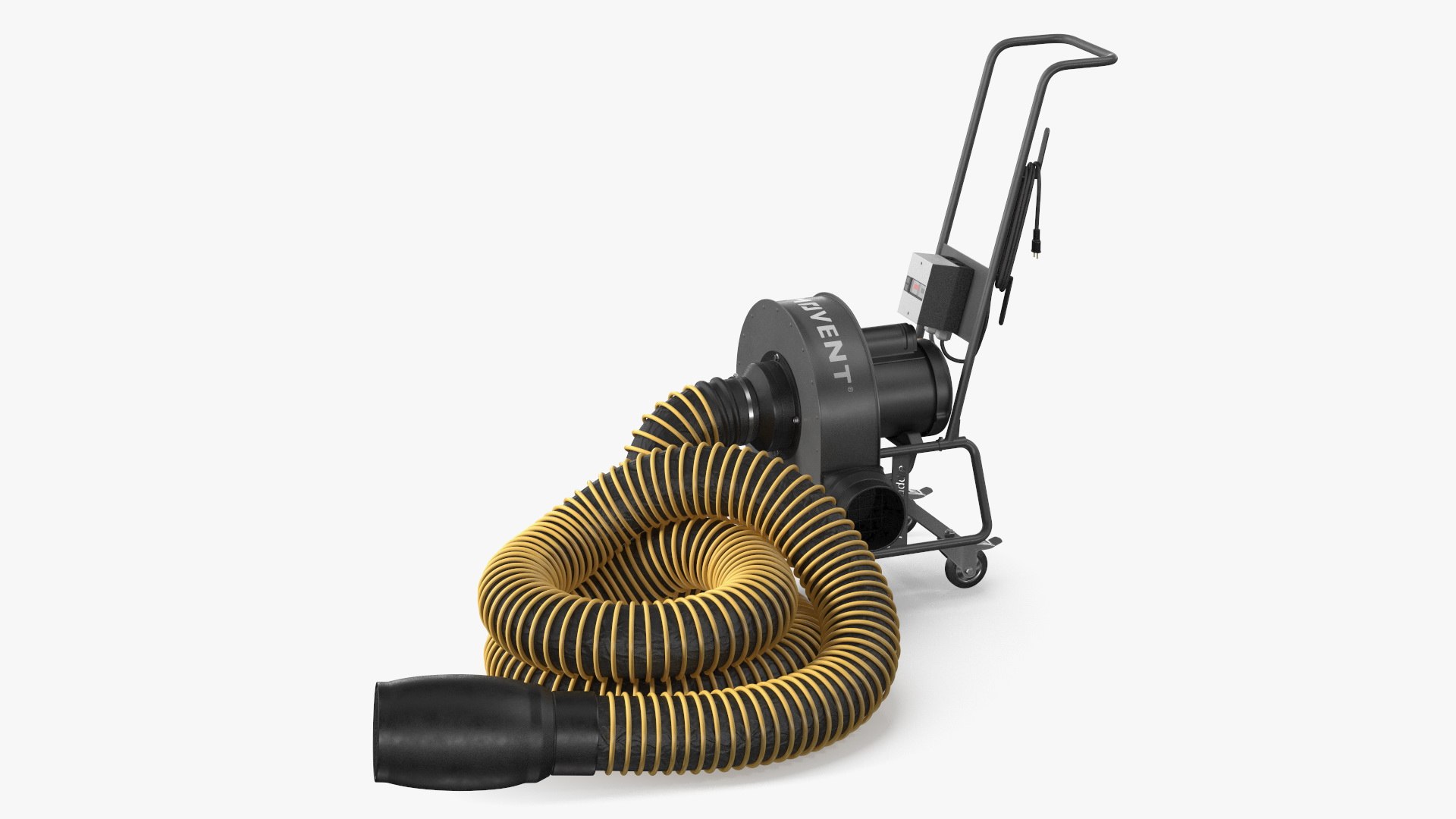 FumeCaddie Vehicle Exhaust Extractor 3D Model - TurboSquid 2329761