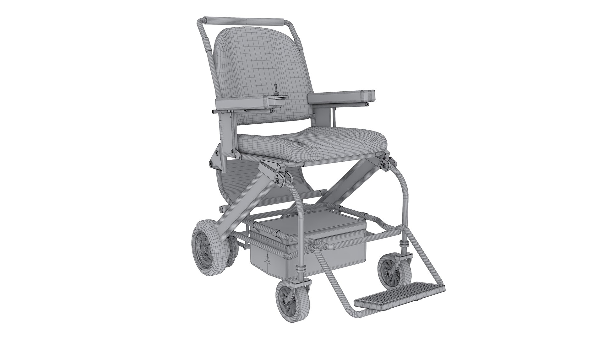 3D Electric Wheelchair - TurboSquid 2246519