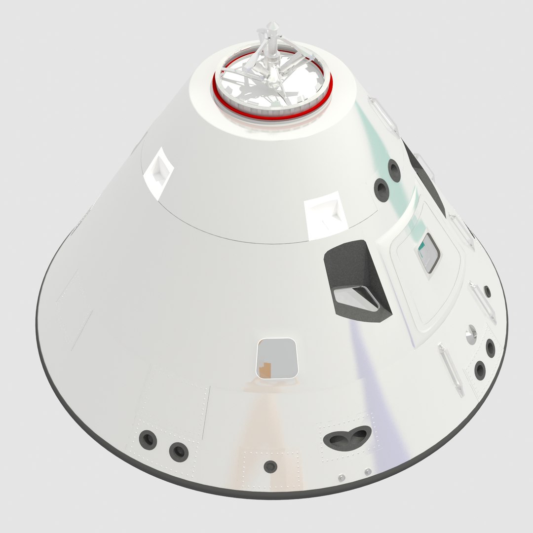 3d Apollo Command Module Model