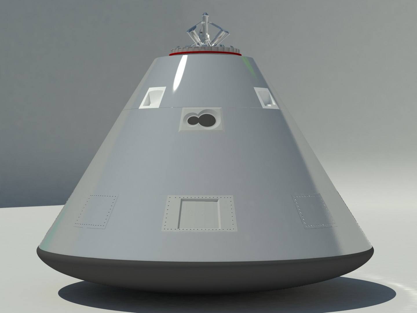 3d Apollo Command Module Model