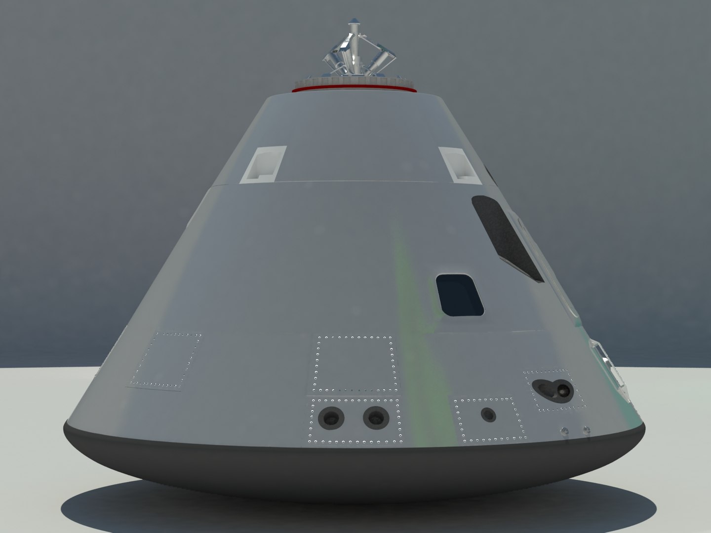 3d Apollo Command Module Model