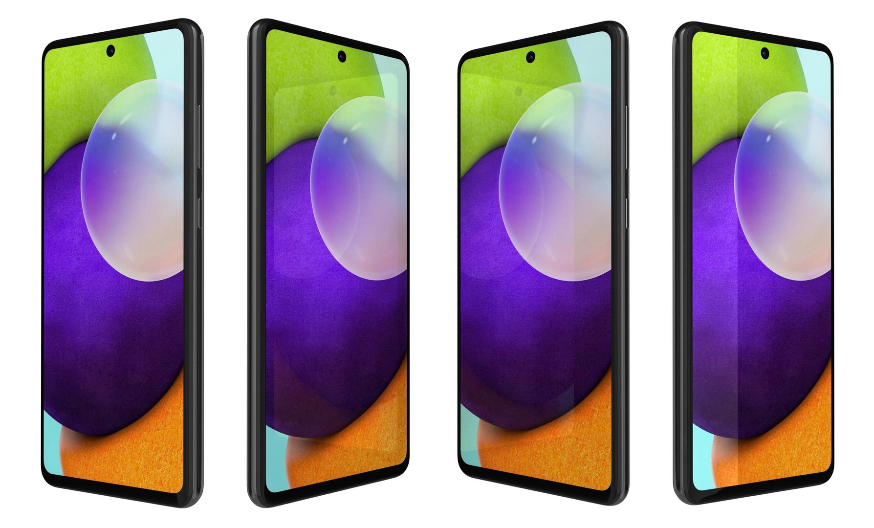 Samsung galaxy a52 colors 3D - TurboSquid 1712031