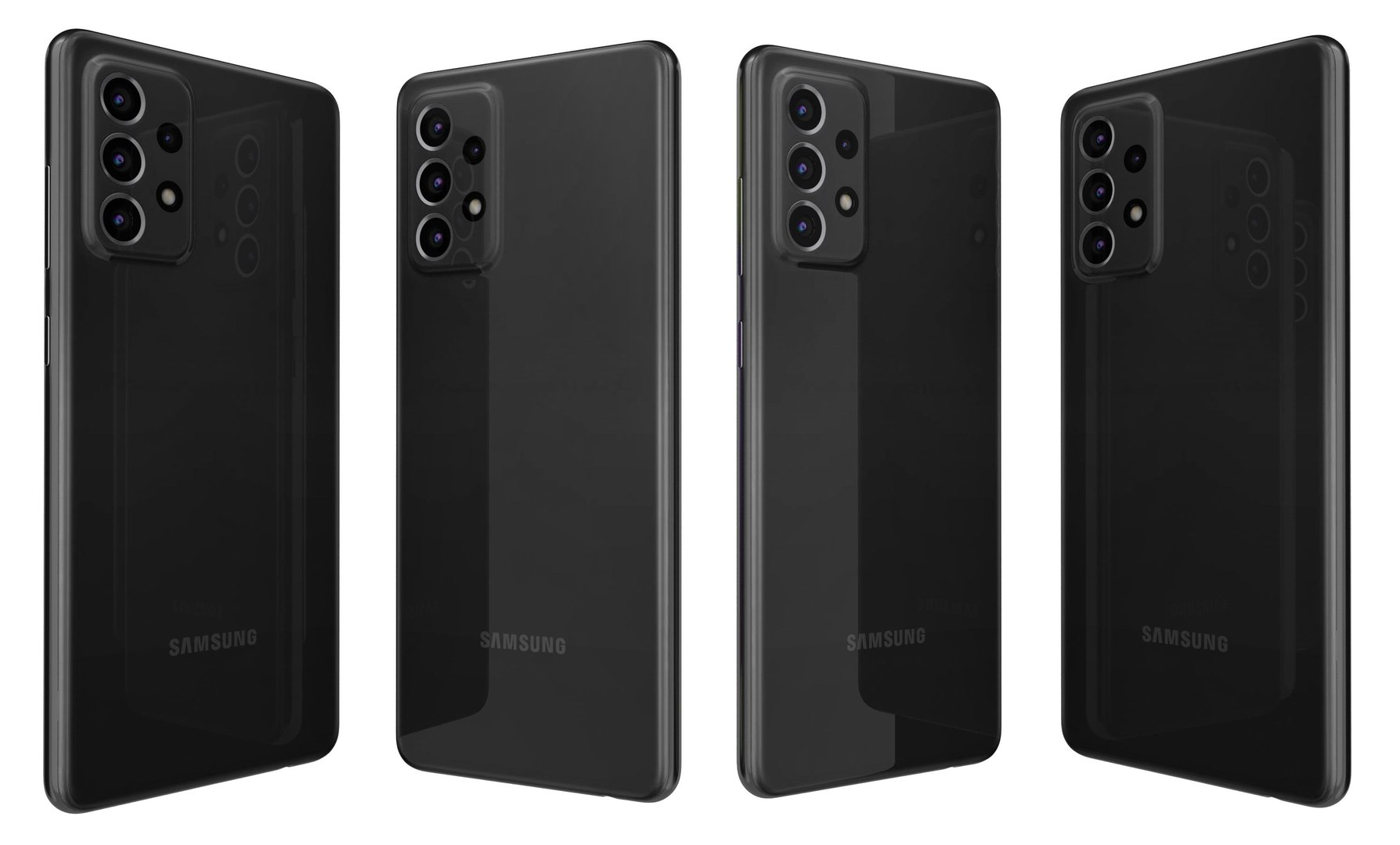 Samsung galaxy a52 colors 3D - TurboSquid 1712031