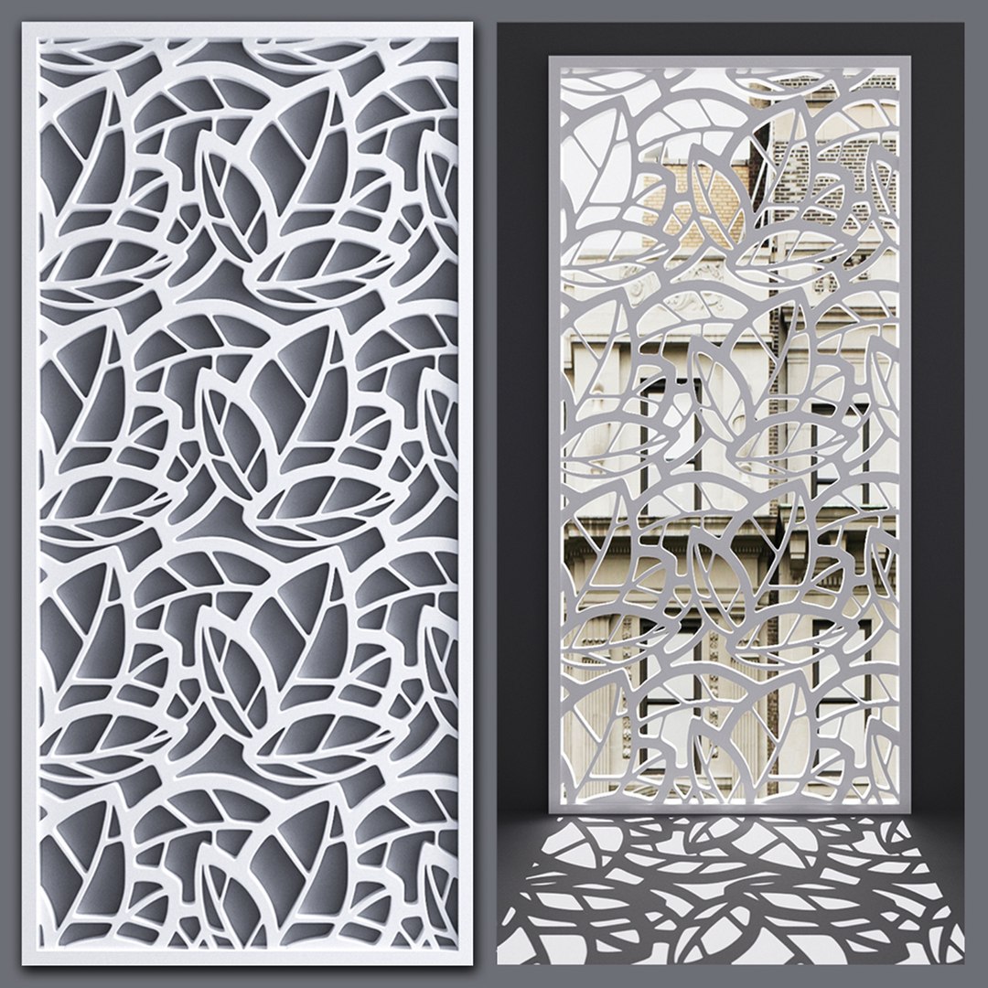 3D Decorative Partitions Model - TurboSquid 1351118