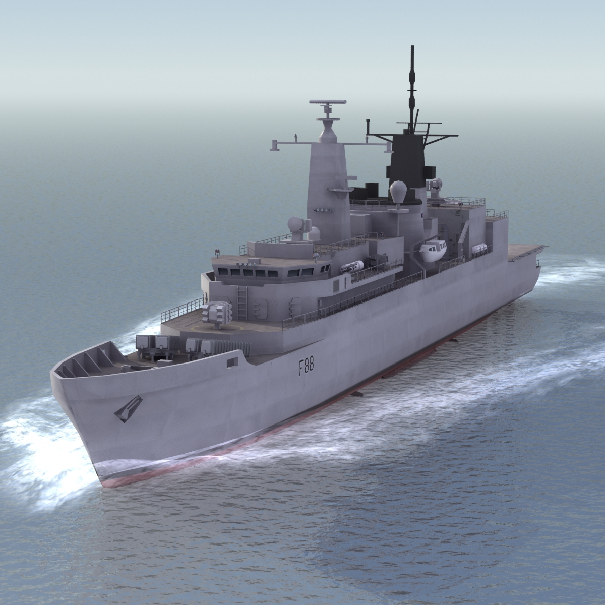 type 22 frigate max