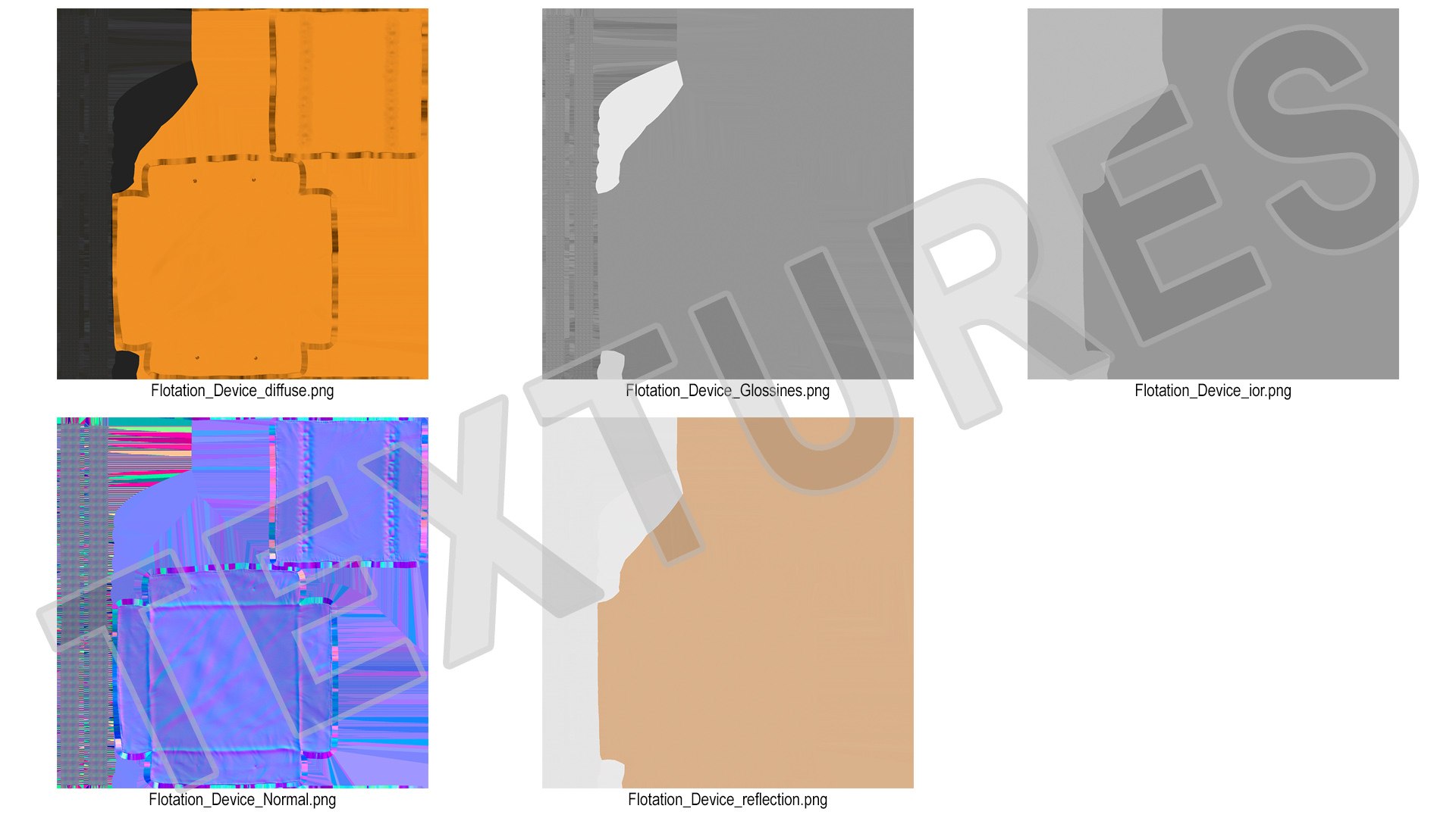 3D Model Type IV Boat Throwable Flotation Device - TurboSquid 1848684