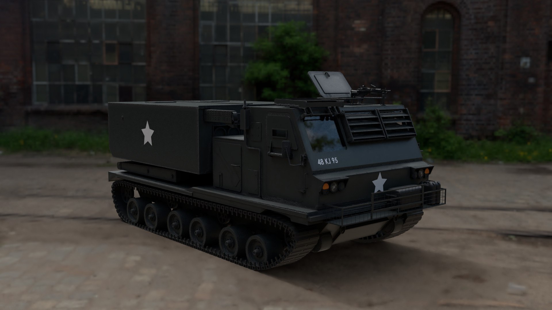 Mrls Artillery 3D - TurboSquid 1960546