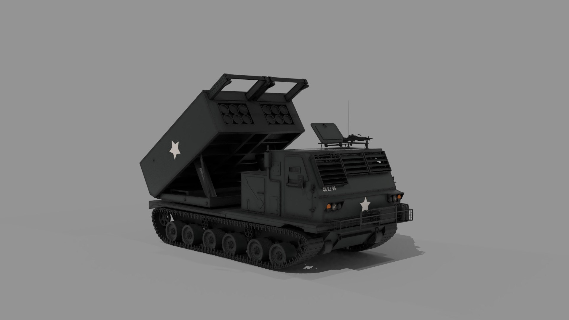 Mrls Artillery 3D - TurboSquid 1960546