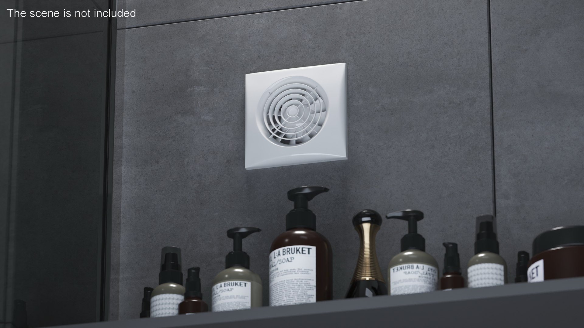 Silent Plastic Extractor Fan model - TurboSquid 1980753