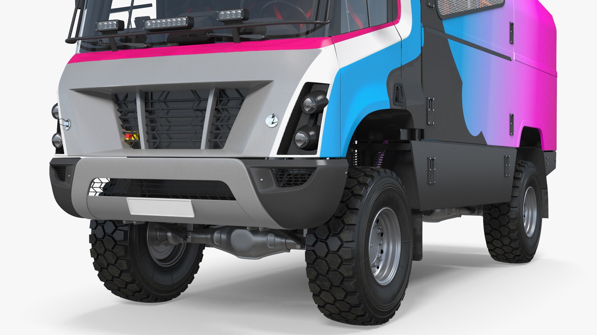 3D Hydrogen Powered Racing Truck - TurboSquid 2062966