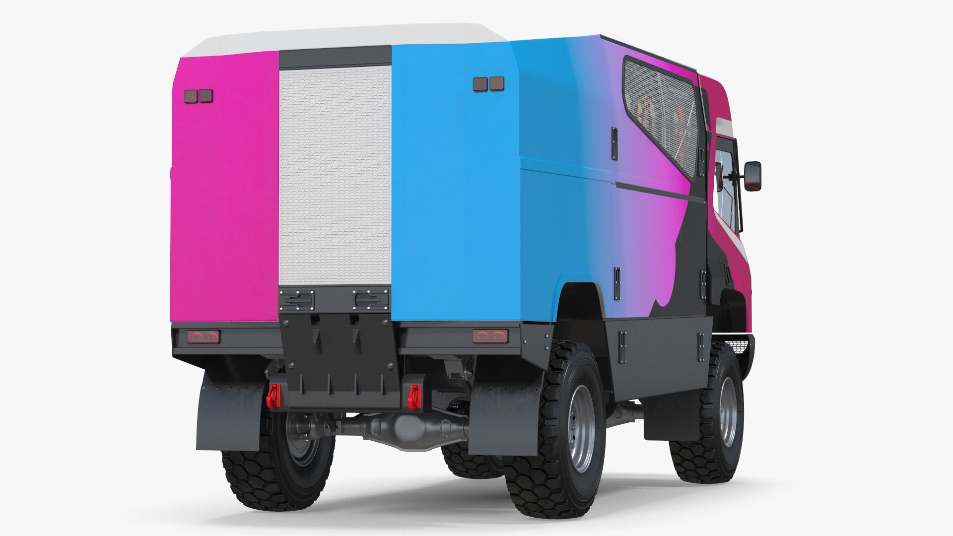 3D Hydrogen Powered Racing Truck - TurboSquid 2062966