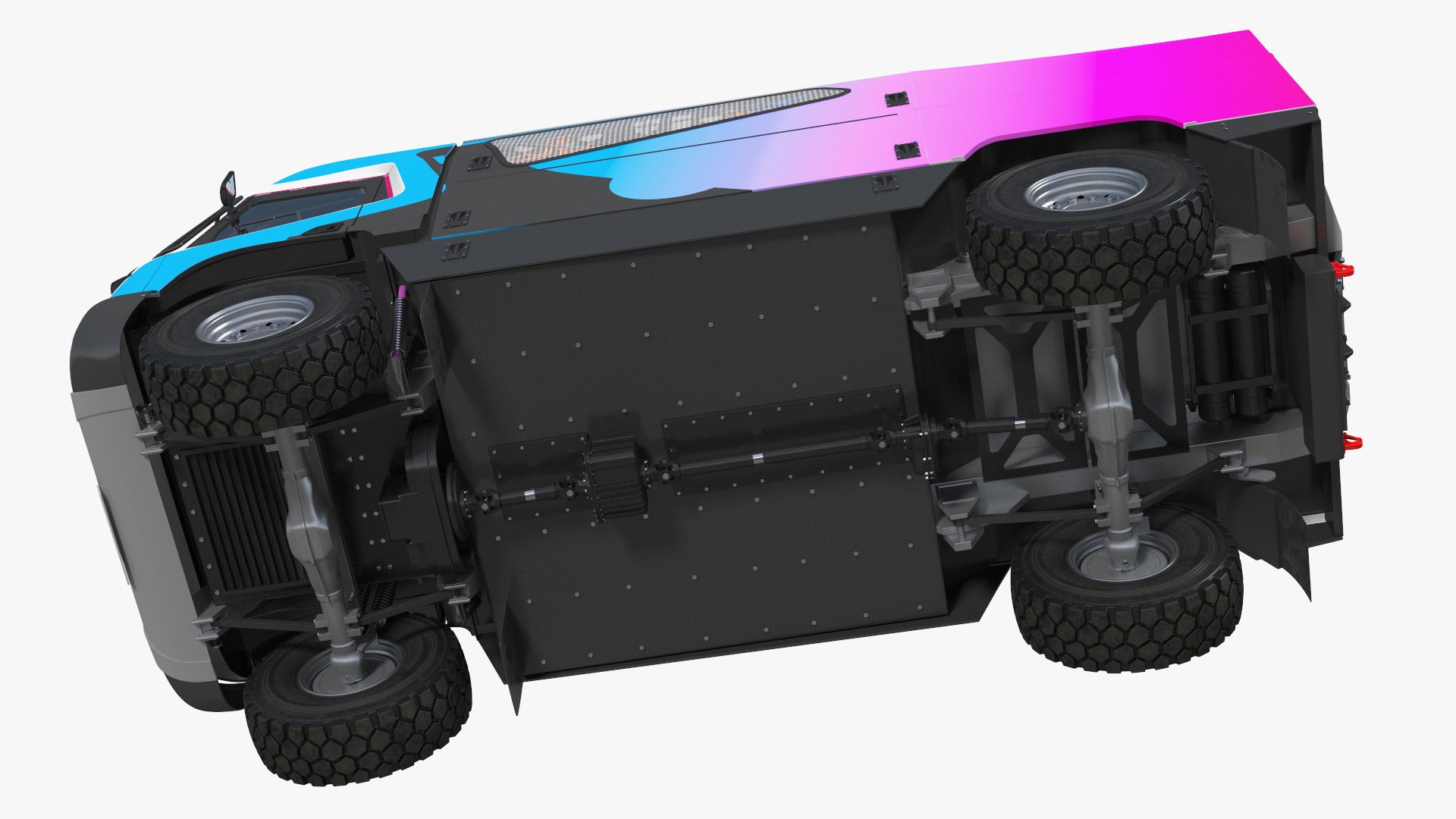 3D Hydrogen Powered Racing Truck - TurboSquid 2062966
