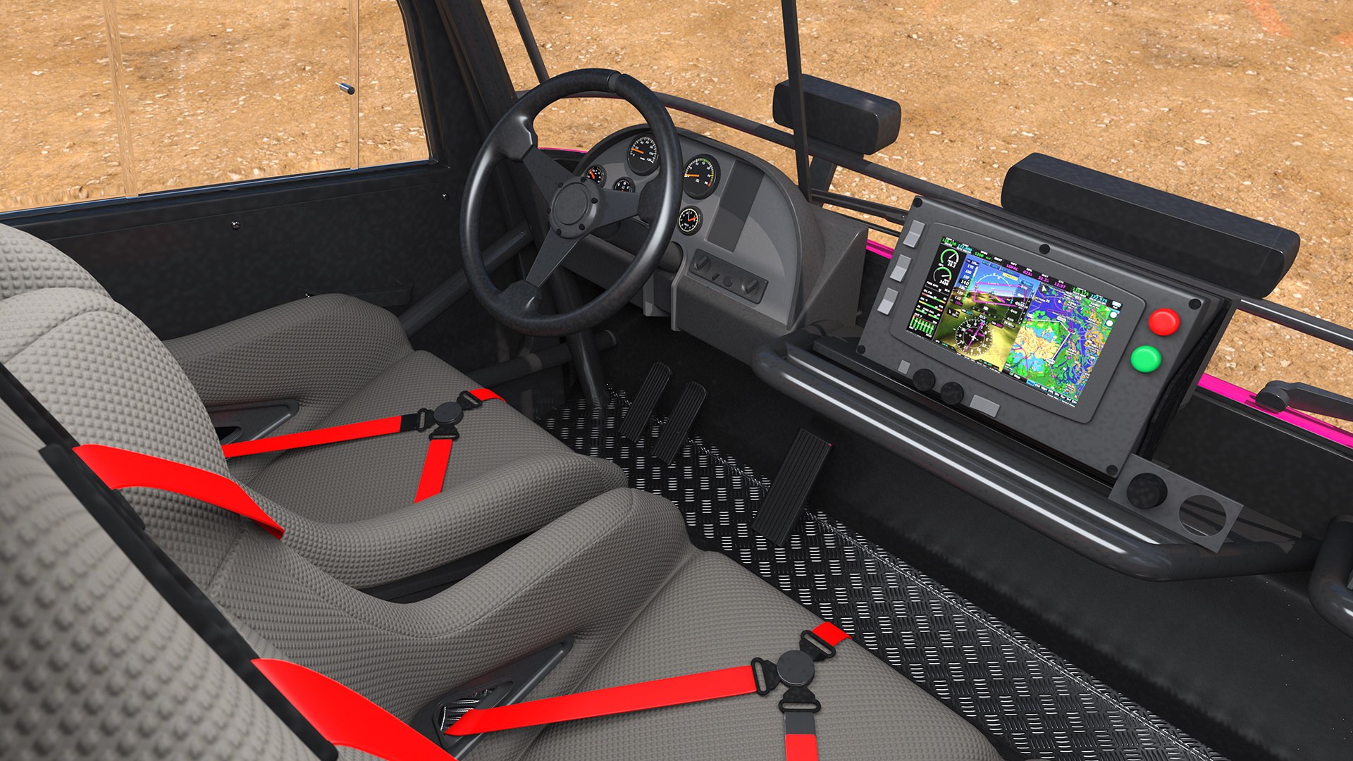 3D Hydrogen Powered Racing Truck - TurboSquid 2062966