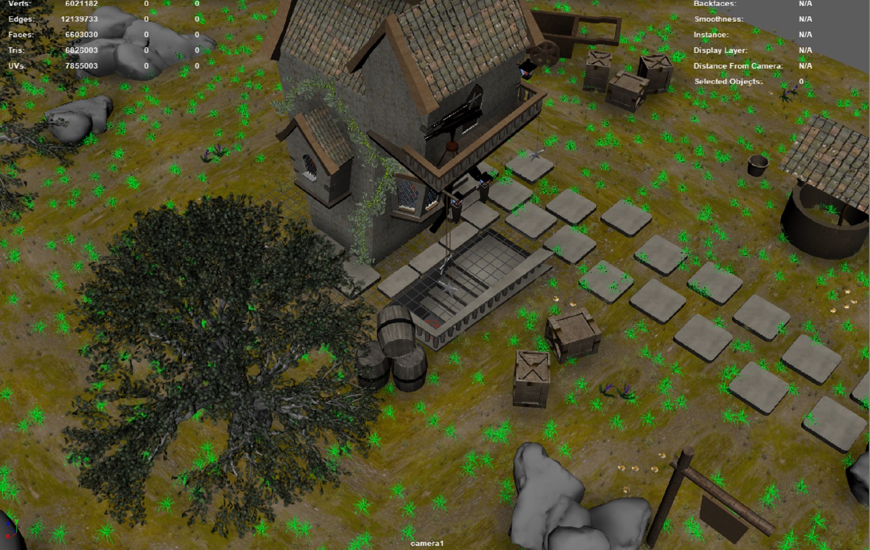 A Beautiful Arcane House 3D Model - TurboSquid 2007489