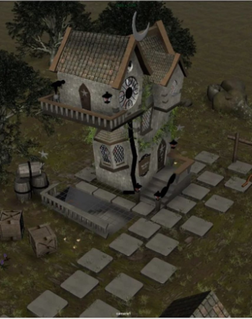 A Beautiful Arcane House 3D Model - TurboSquid 2007489