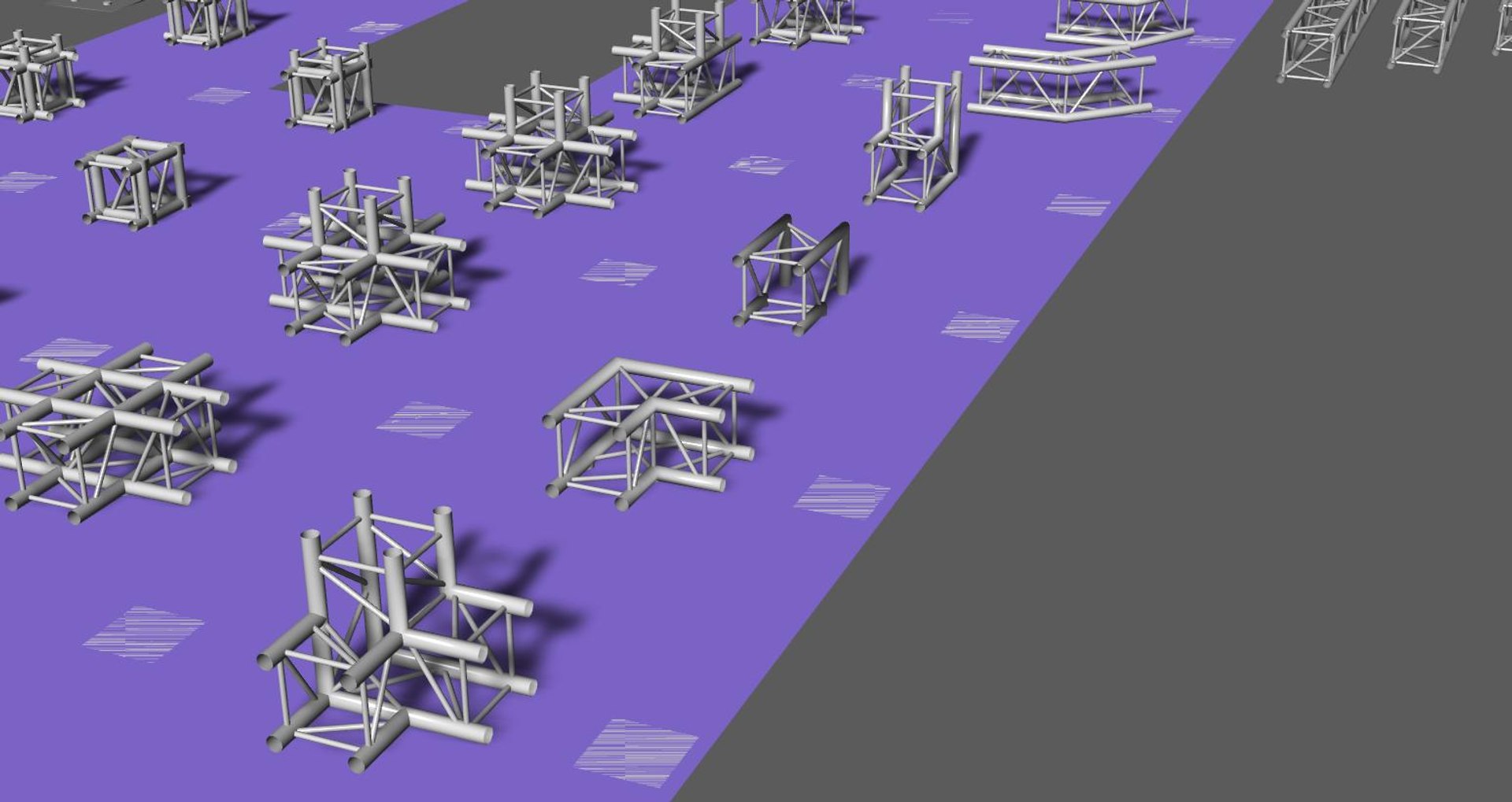 3D Prolyte Square Trusses H30v Model - TurboSquid 1357241