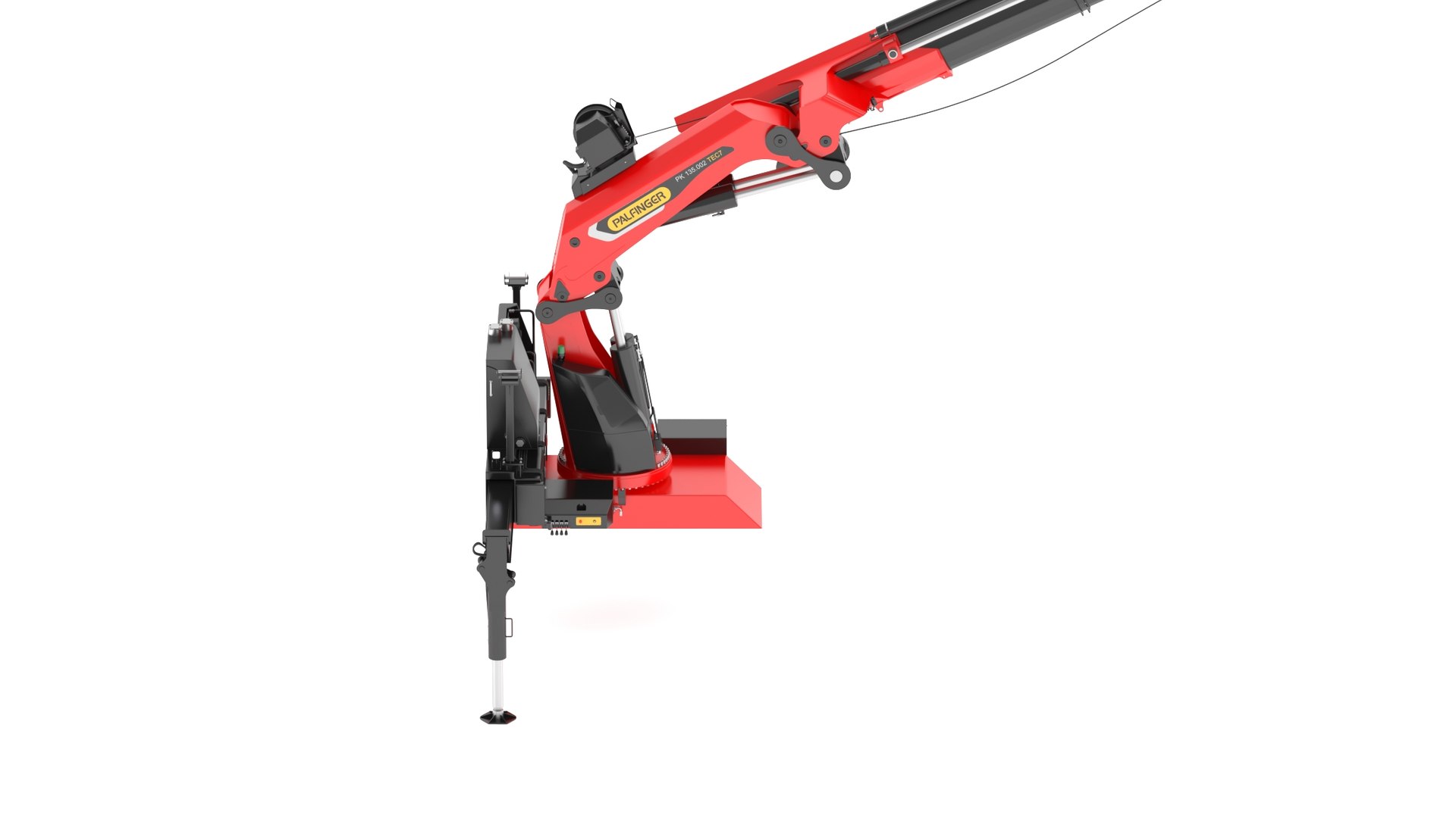 3D Model Palfinger Pk 135002 Tec7 Crane - TurboSquid 2265053