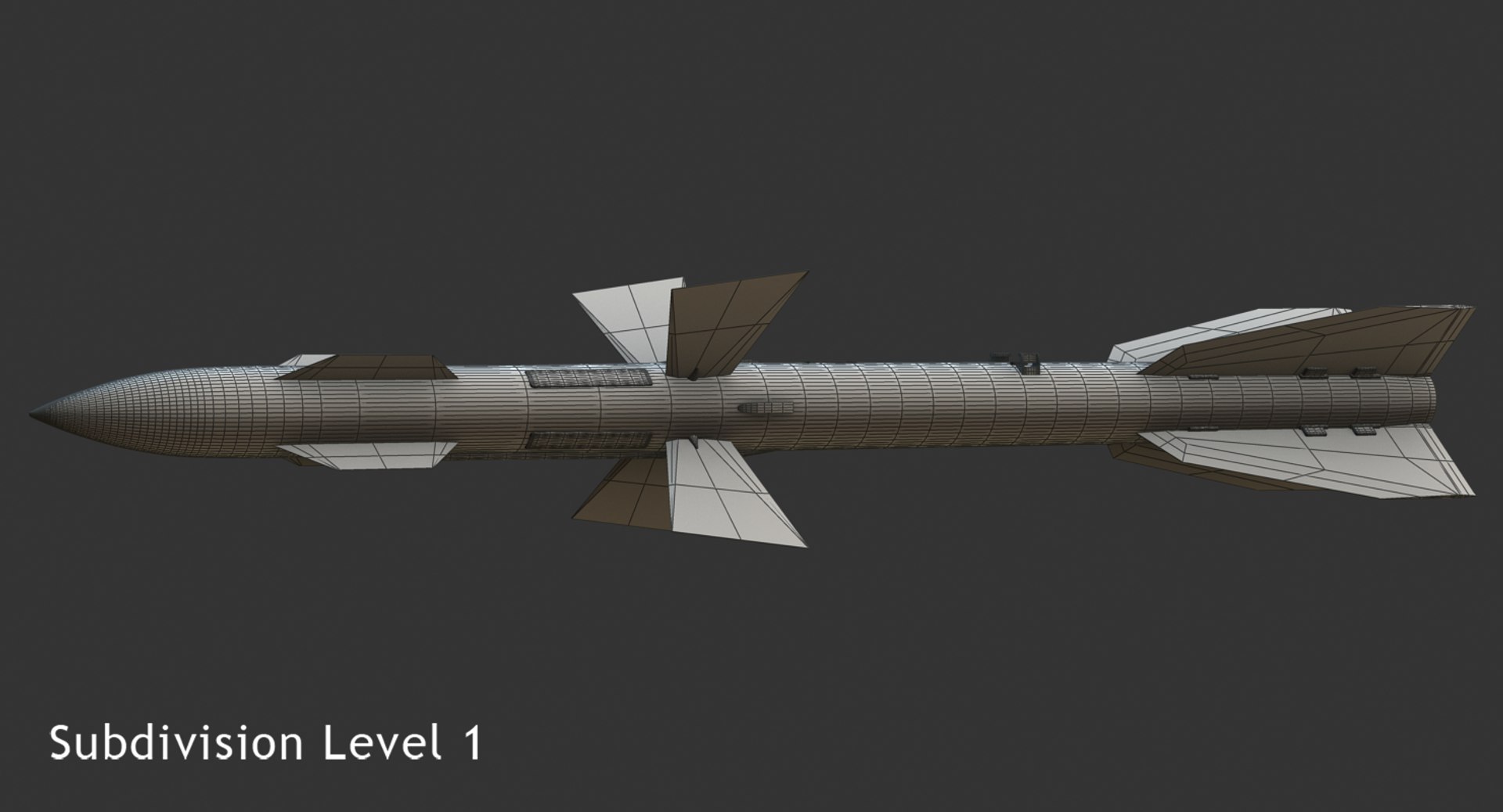 3d Obj R-27r Vympel Aa-10