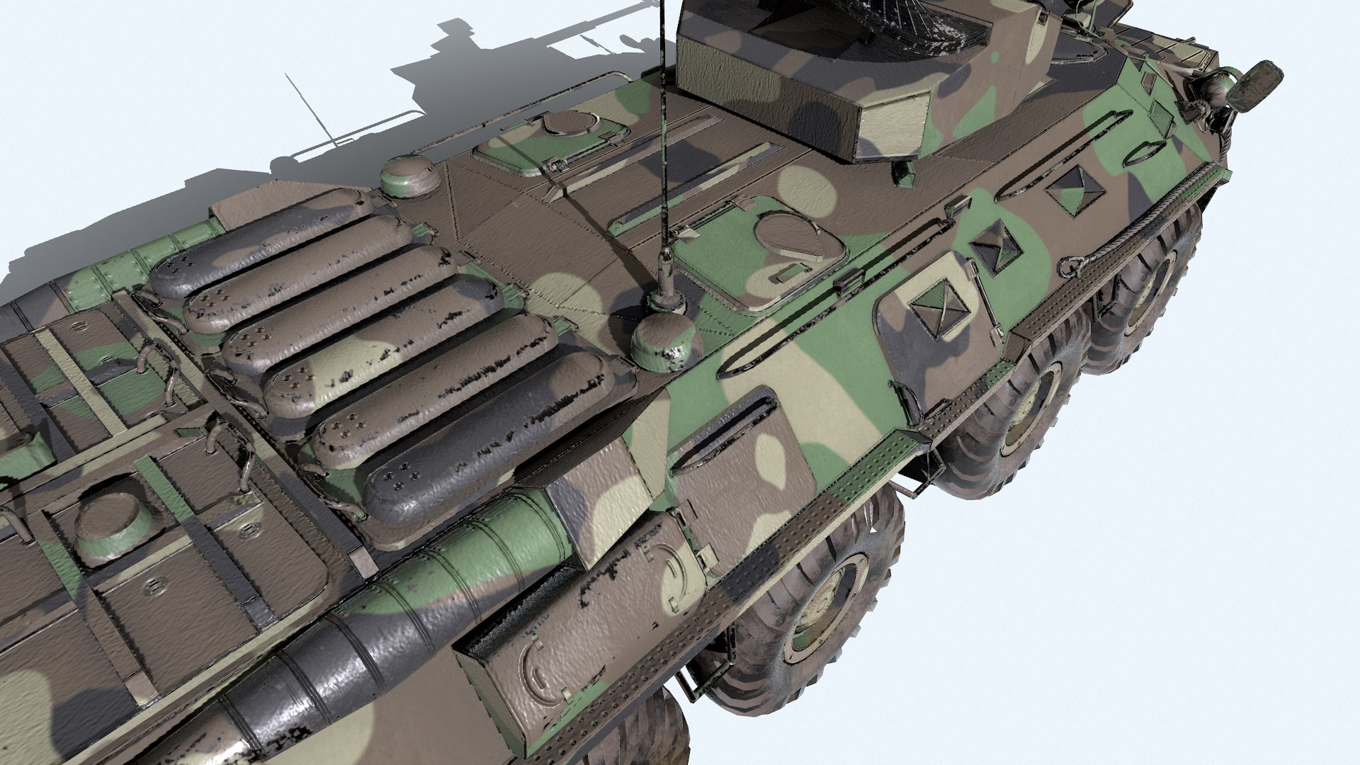 BTR 82A 3D Model - TurboSquid 1758075