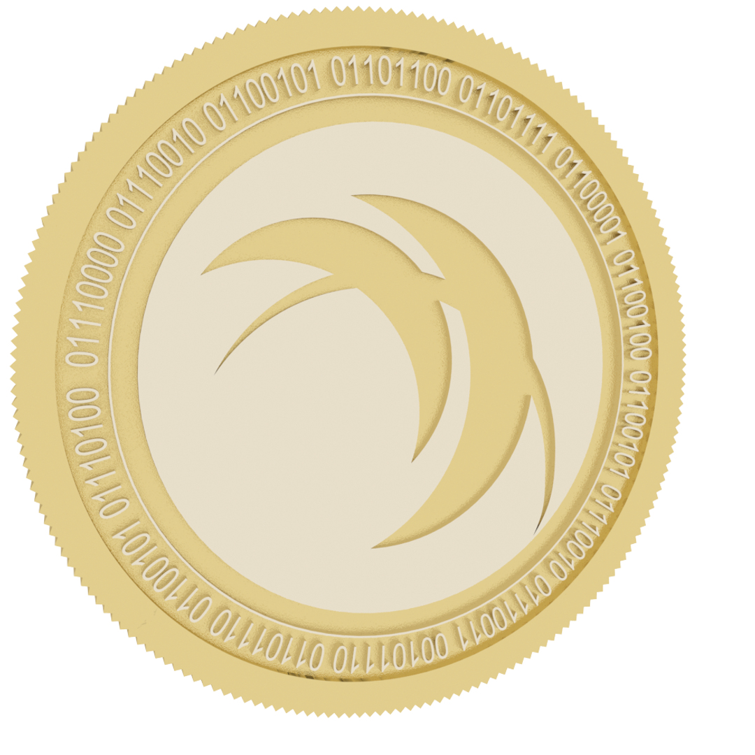 3D Safex Token Gold Coin - TurboSquid 1555720