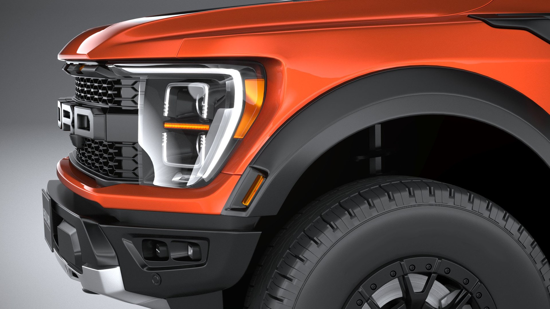 Ford F150 Raptor 2021 3D Model - TurboSquid 1718557