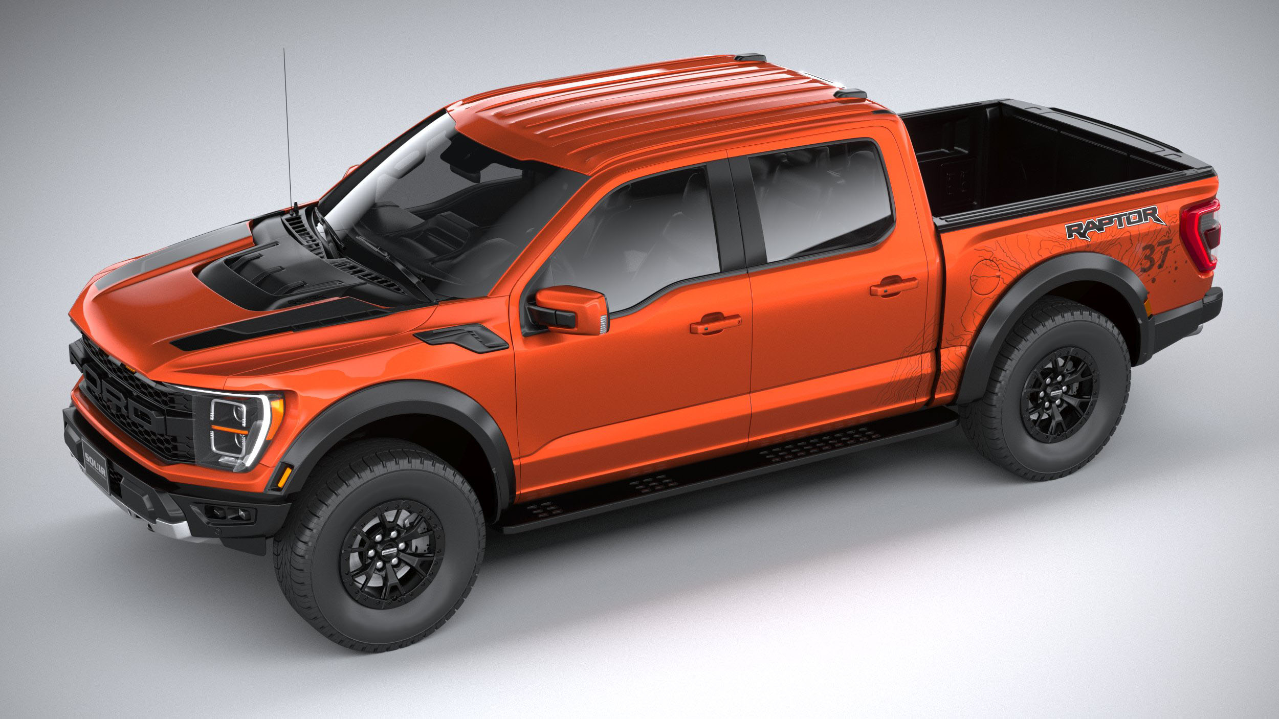 Ford F150 Raptor 2021 3D model - TurboSquid 1718557