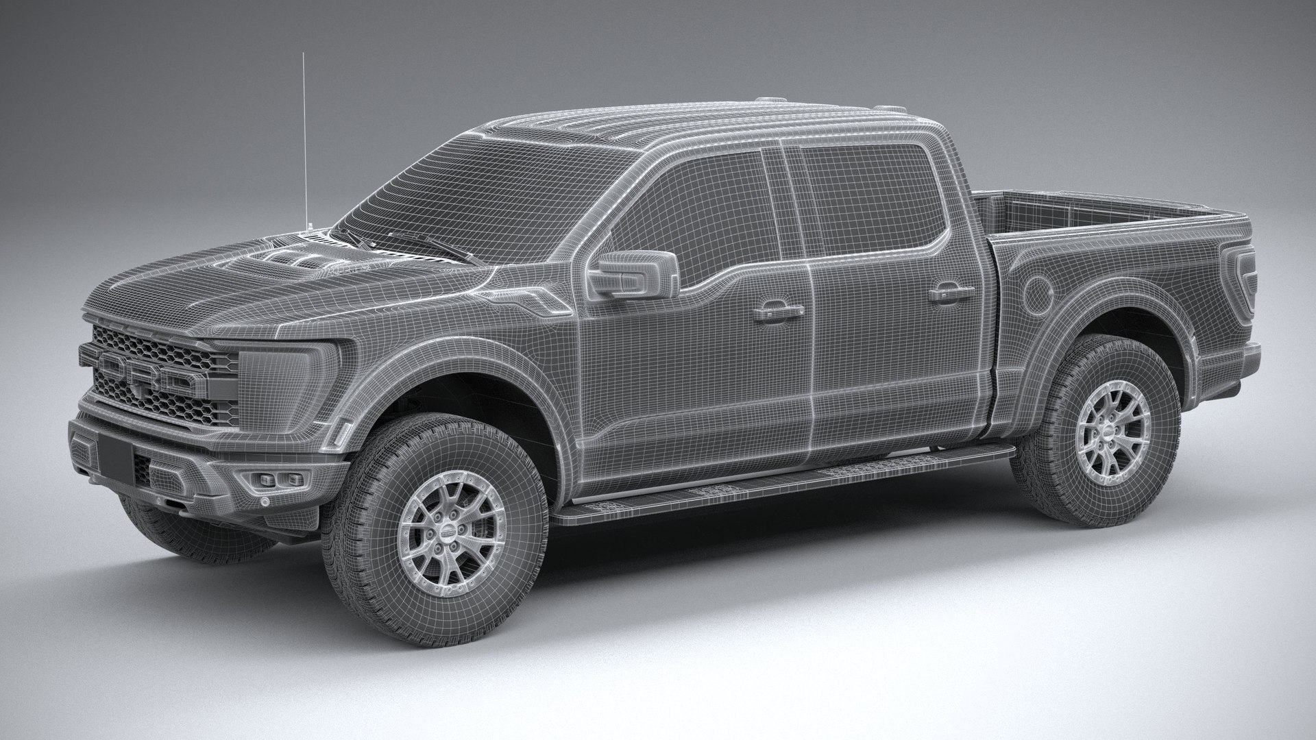 Ford F150 Raptor 2021 3D model - TurboSquid 1718557