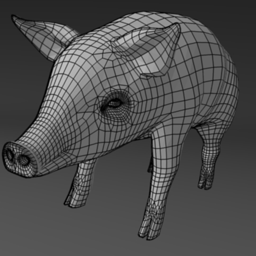 Pig 3d Model
