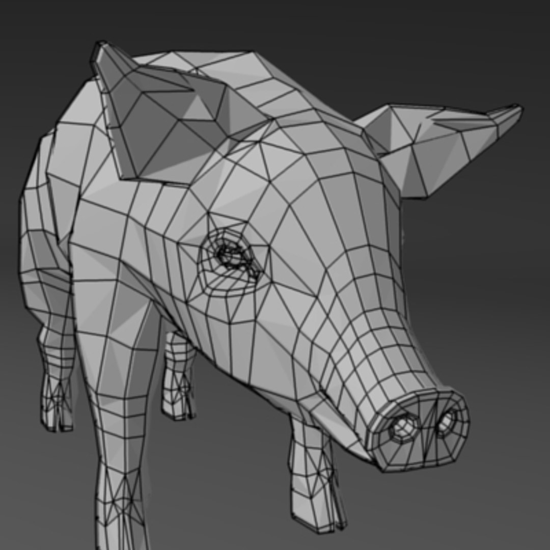 Pig 3d Model