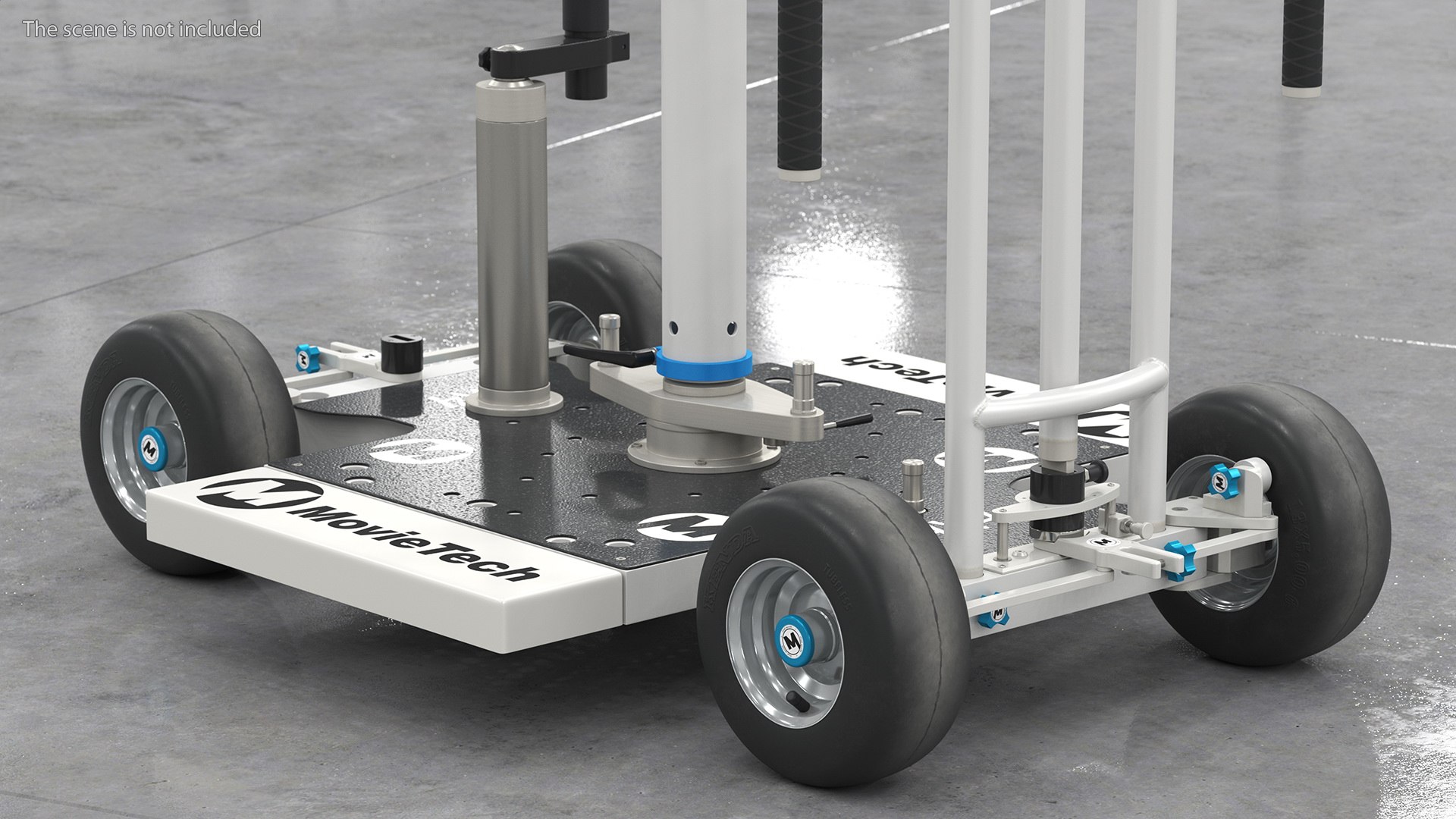 MovieTech 4x4 Dolly with Seat Rigged model - TurboSquid 1916842