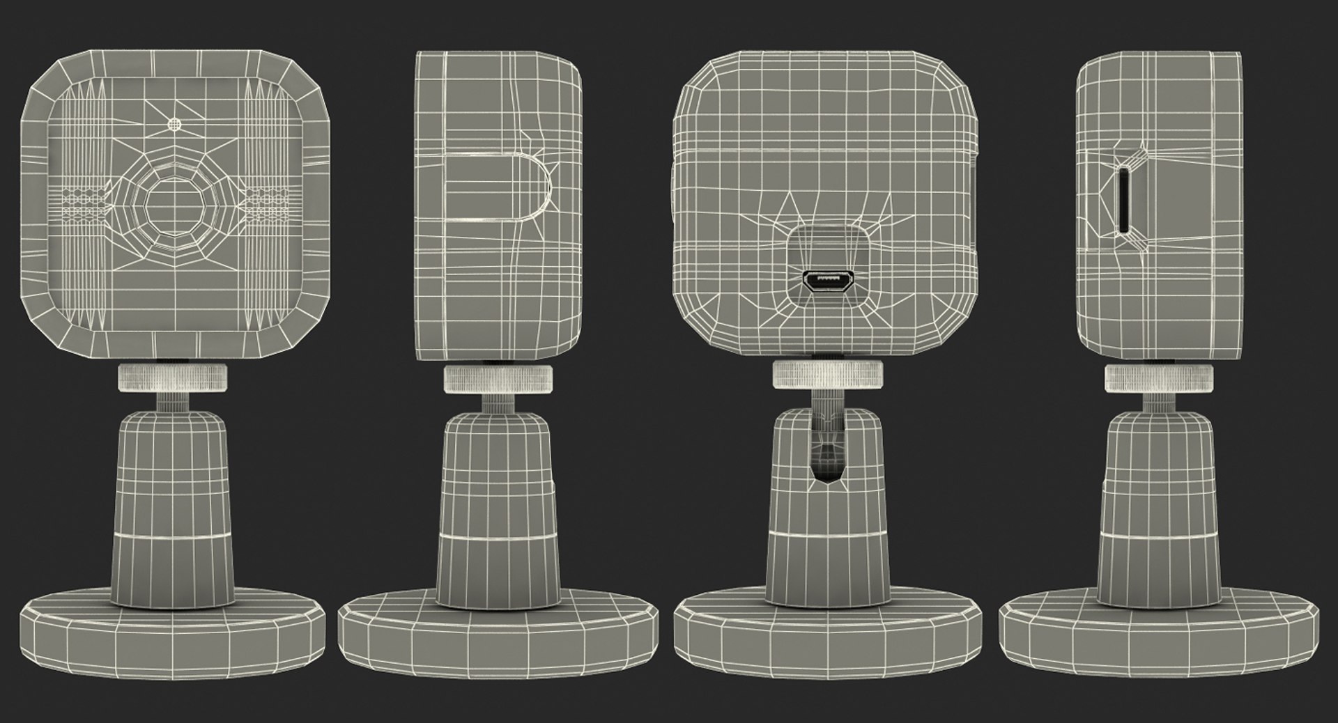 Wireless Hd Camera 3D Model - TurboSquid 1188353