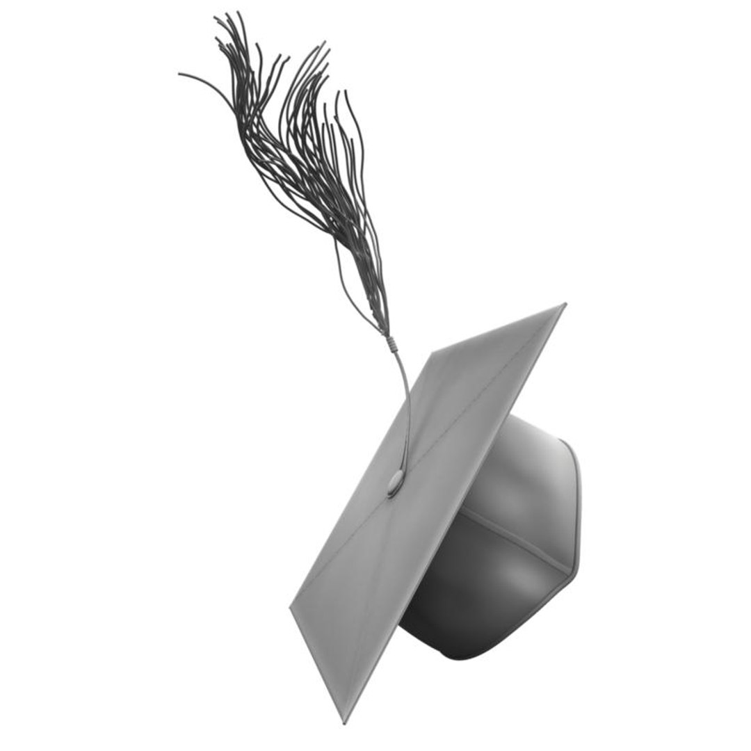 Graduation Cap 3d Model