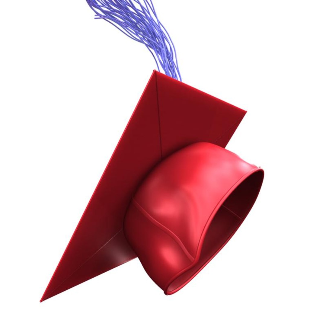 Graduation Cap 3d Model
