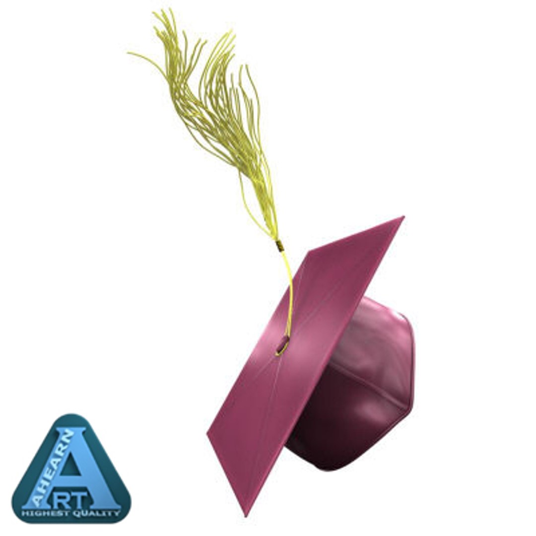 Graduation Cap 3d Model