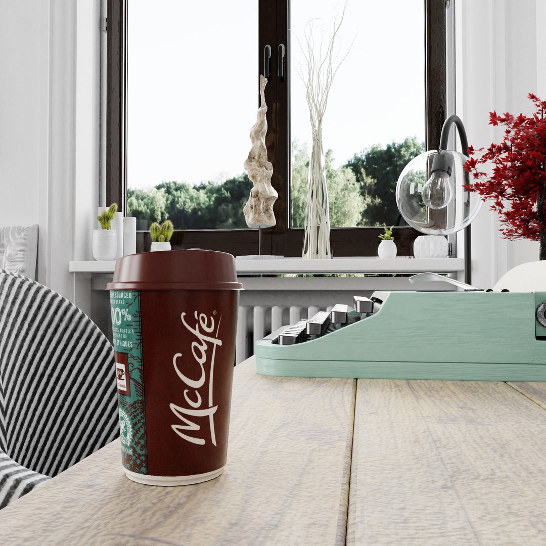 3D model mccafe cup - TurboSquid 1519083