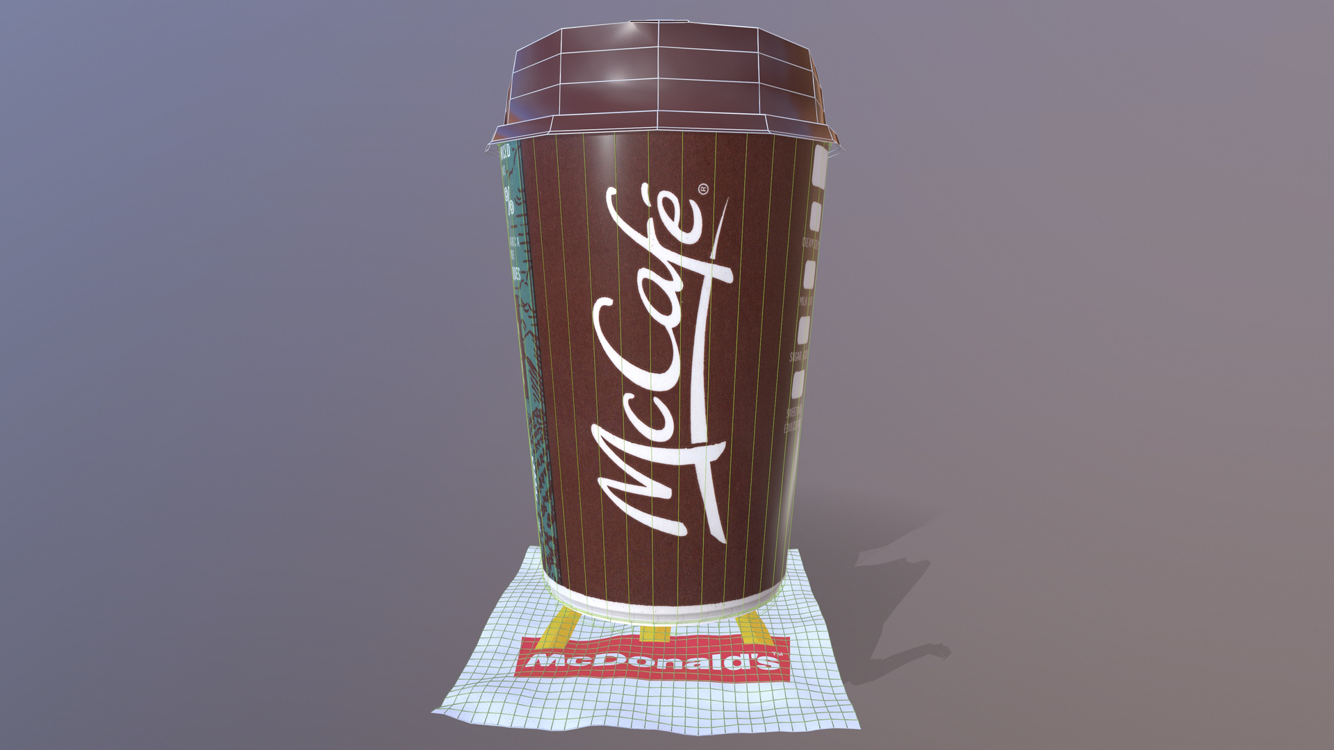 3D model mccafe cup - TurboSquid 1519083