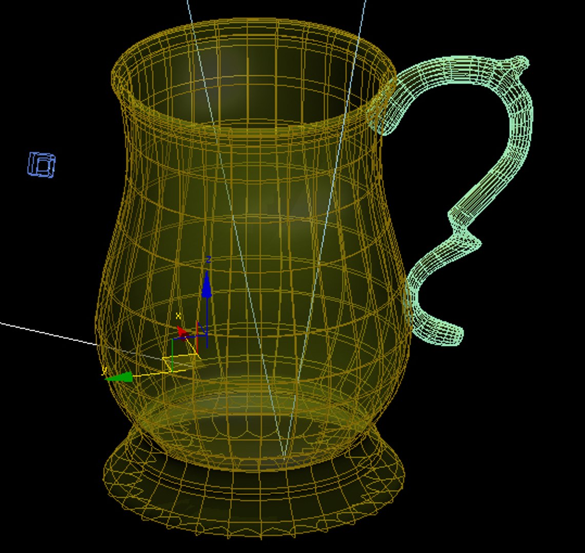 Glass Cup 3d Model