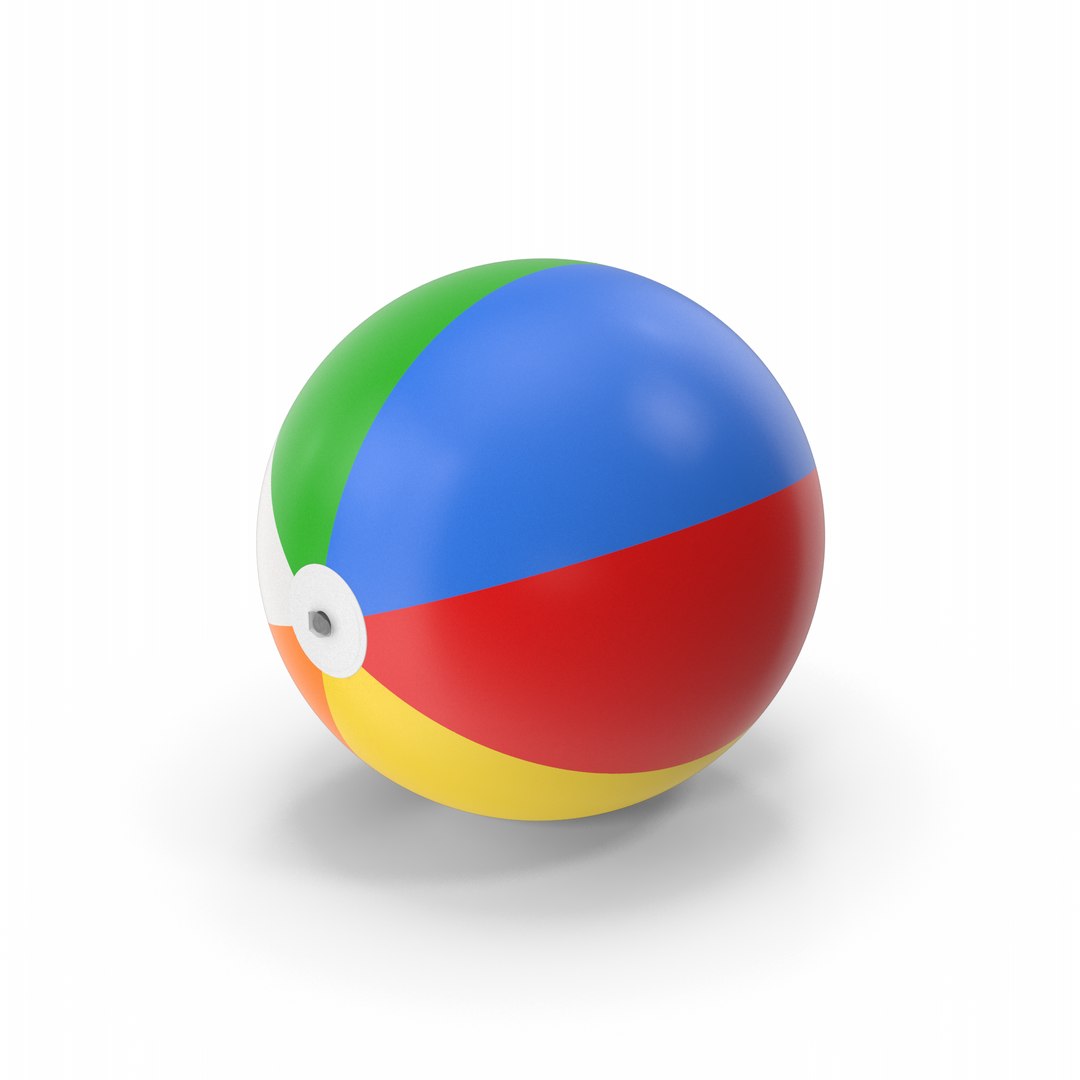 3D Beach Ball - TurboSquid 2129092